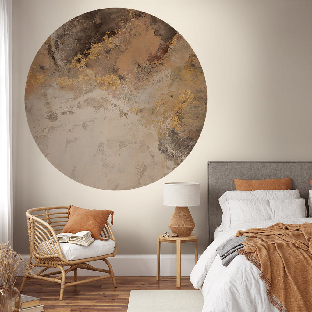 Amber Circle Wallpaper – Wall Art Wallpapers