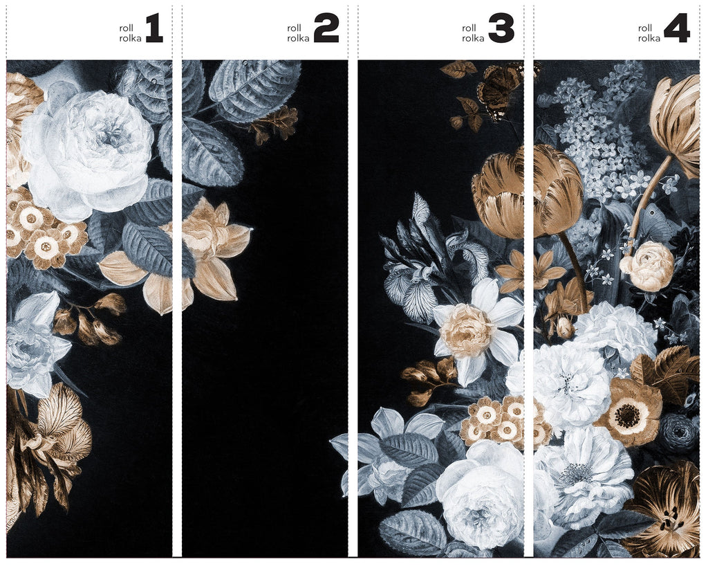 Golden Sublime - Wallpaper in standardized rolls – Wall Art Wallpapers