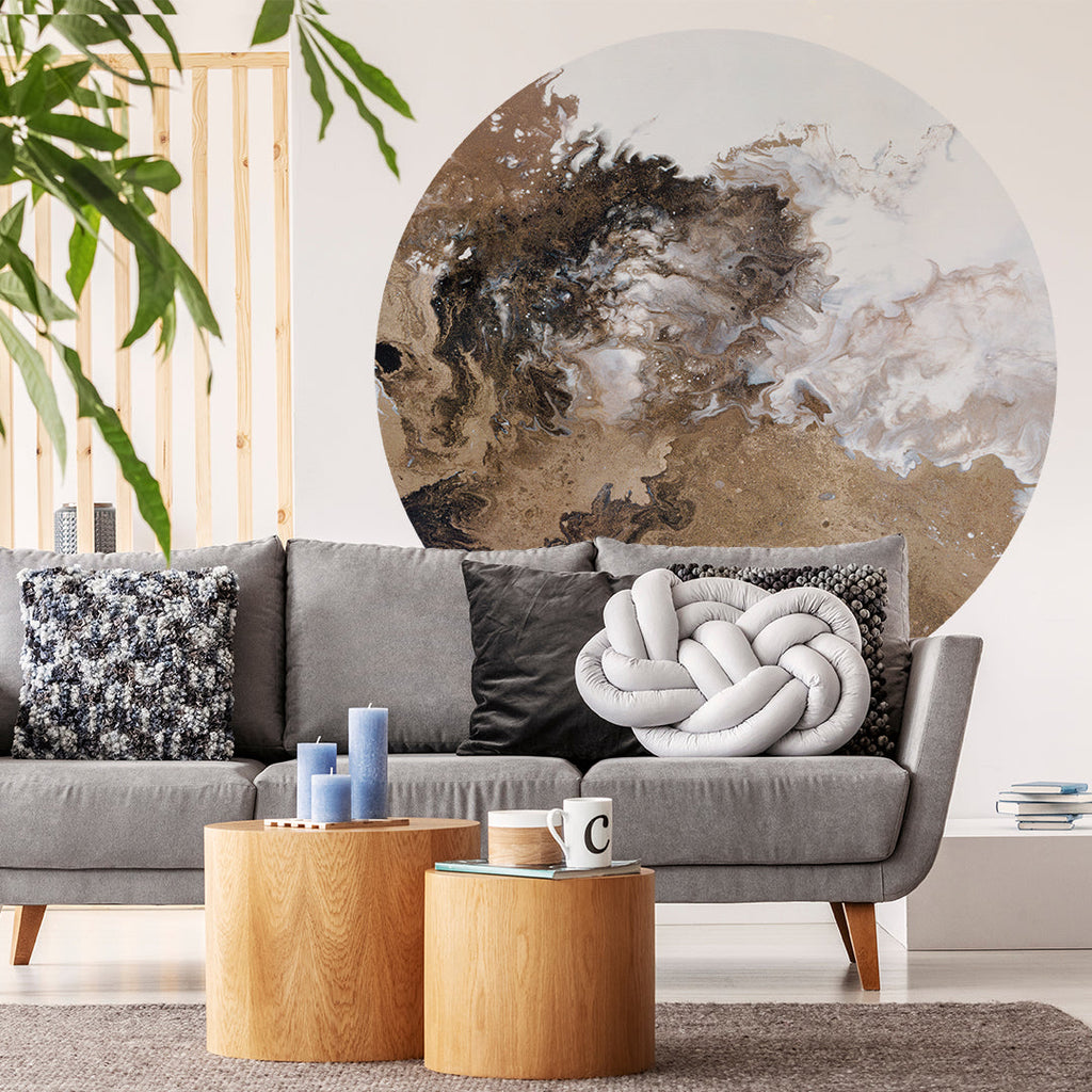 Lungo Circle Wallpaper – Wall Art Wallpapers